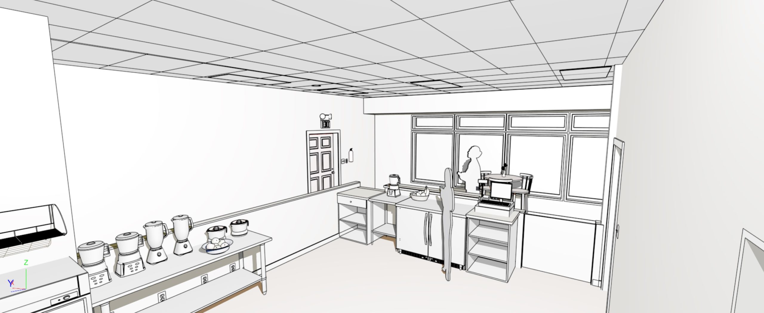 Cafe Build Out – Edge Engineering